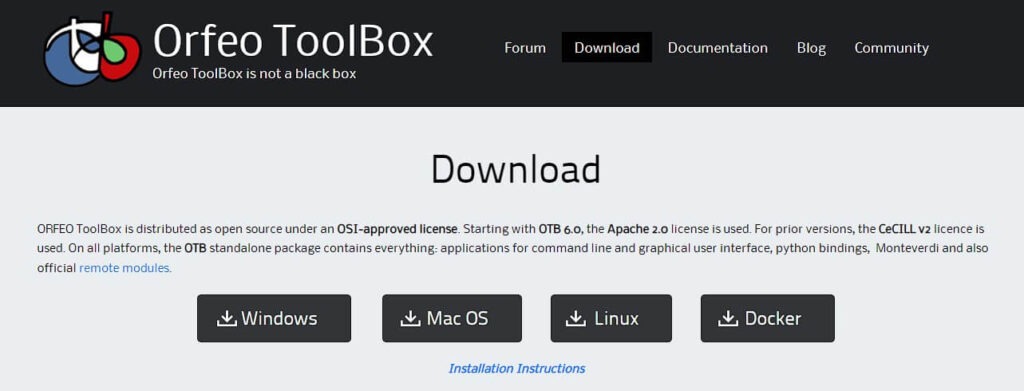 Instalação dos Plugins Orfeo Toolbox Provider e LAStools no QGIS